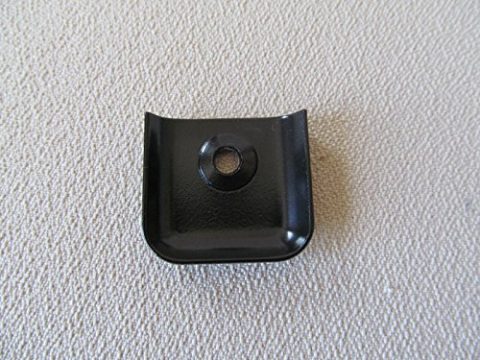 10 Pack RV Camper Trailer Aluminum Black Flat End Cap for Trim Molding ...