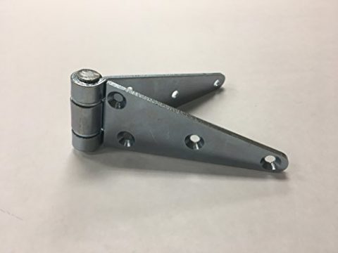 4 Pack of 12 inch Strap Hinges Heavy Duty Zinc Plated Hardware Door ...