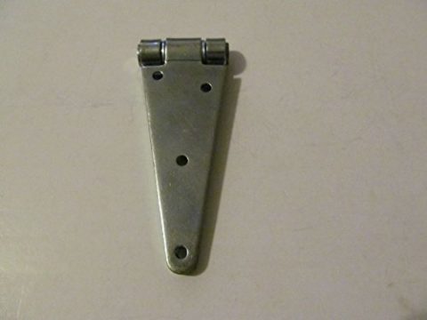 4 Pack of 12 inch Strap Hinges Heavy Duty Zinc Plated Hardware Door ...